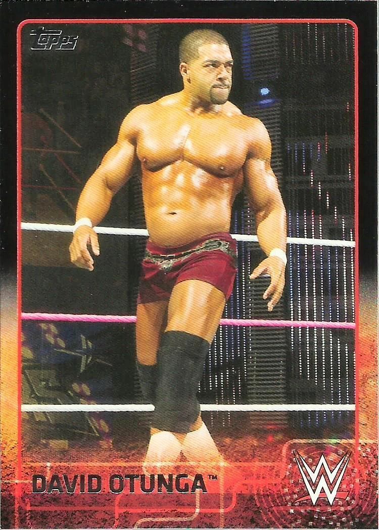 2015 WWE (Topps) David Otunga (No.23) | Pro Wrestling | Fandom