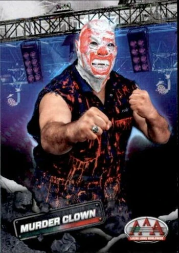 2019 AAA Lucha Libre Worldwide (Panini) Murder Clown (No.32) | Pro Wrestling | Fandom