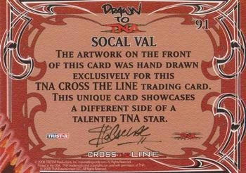 2008 TNA Cross the Line (Tristar) SoCal Val (No.91) | Pro Wrestling ...
