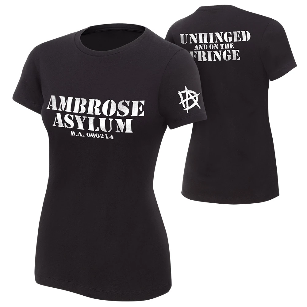 Dean Ambrose Unhinged and on the Fringe Women's Authentic T-Shirt | Pro ...