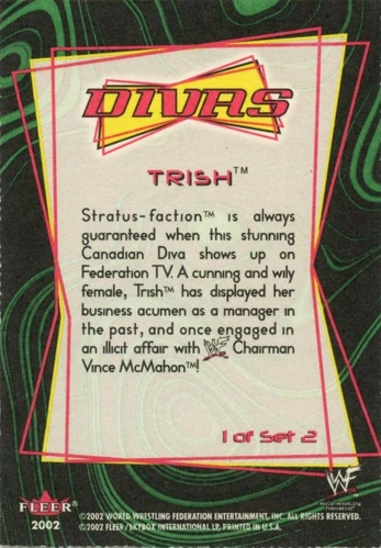 2002 WWF Divas Magazine Set 2 Trish (No.1) | Pro Wrestling | Fandom