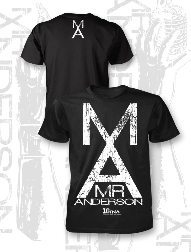 Mr. Anderson "MA" T-Shirt | Pro Wrestling | Fandom