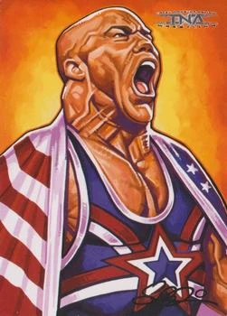 2008 TNA Cross the Line (Tristar) Kurt Angle (No.61) | Pro Wrestling ...