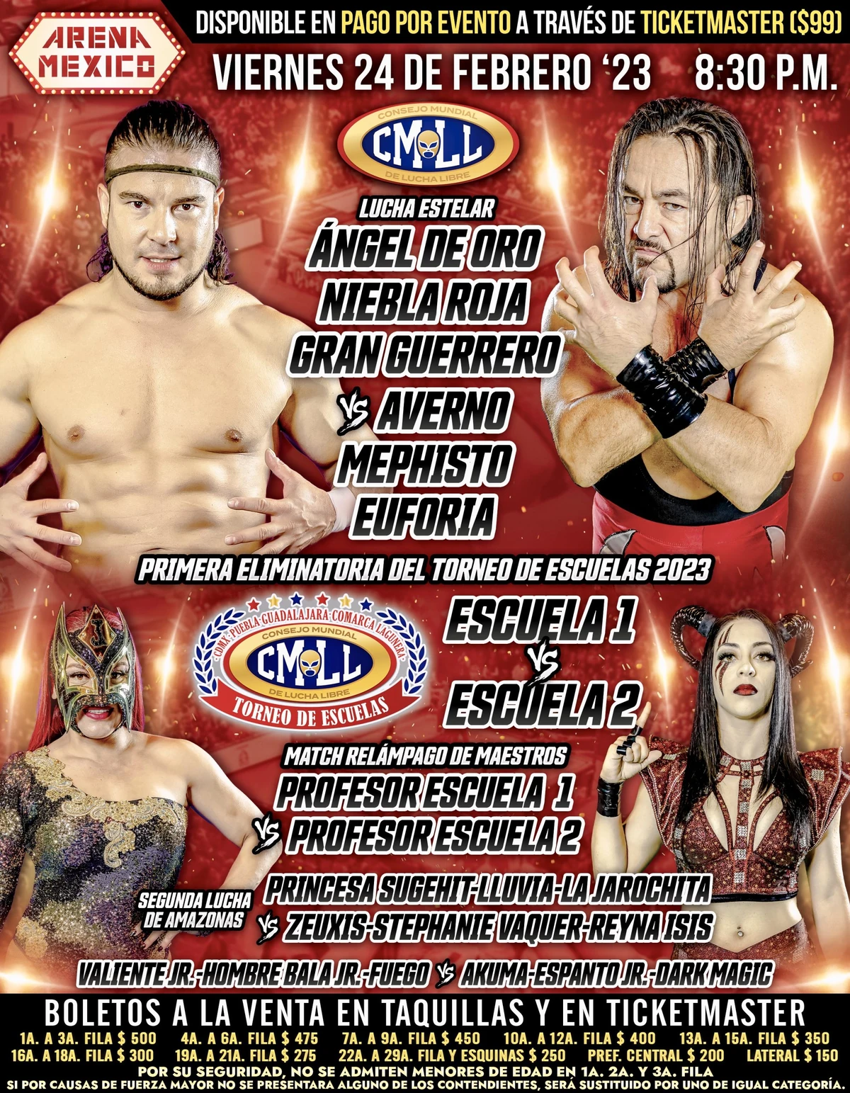 CMLL Super Viernes (February 24, 2023) | Pro Wrestling | Fandom