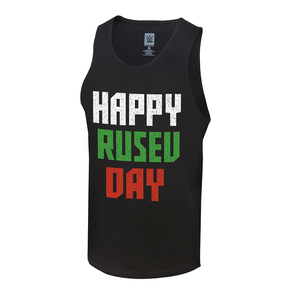 Rusev "Happy Rusev Day" Tank Top | Pro Wrestling | Fandom