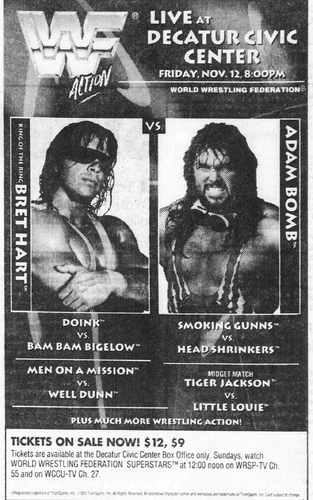 WWF House Show (Nov 12, 93' no.2) | Pro Wrestling | Fandom