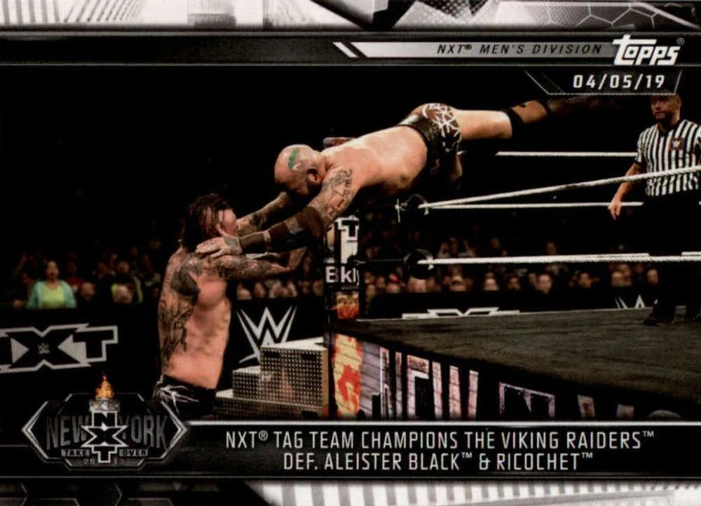 2019 WWE NXT (Topps) The Viking Raiders (No.86) | Pro Wrestling | Fandom