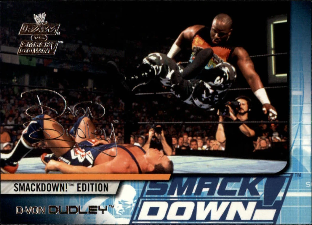 2002 WWE RAW vs. SmackDown! (Fleer) D-Von Dudley (No.18) | Pro ...