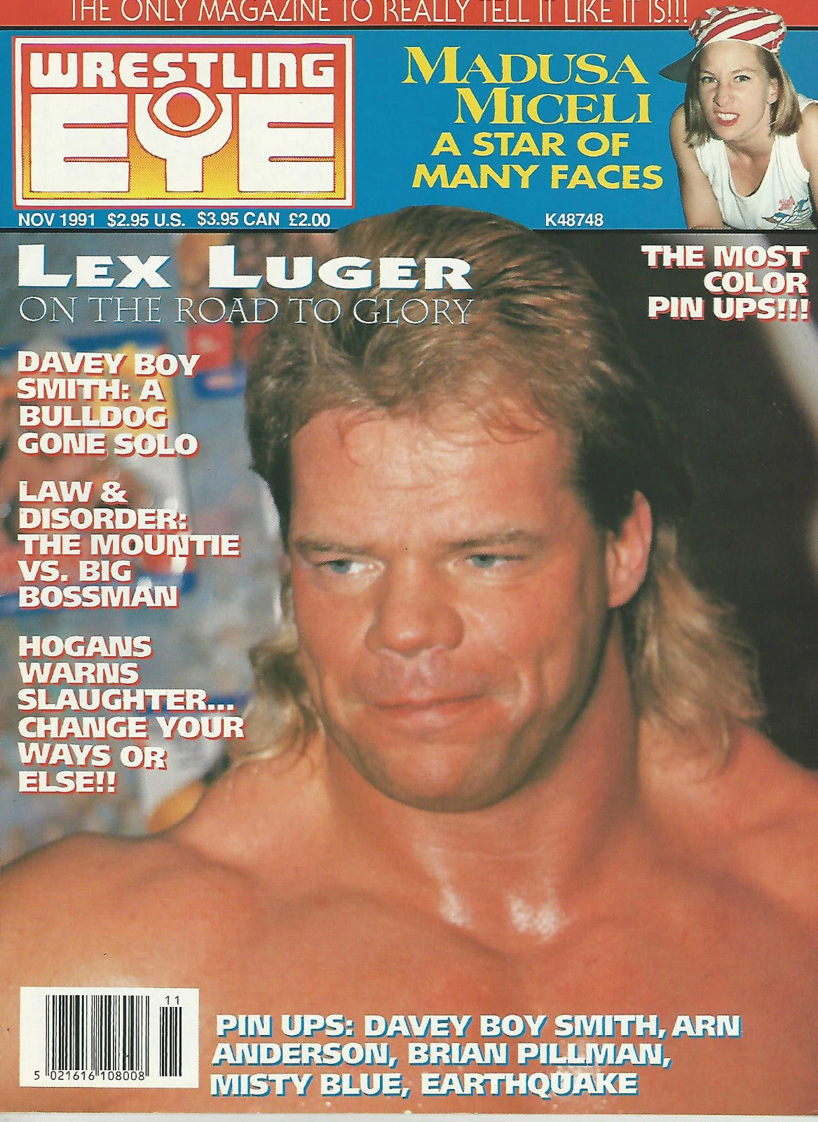 Wrestling Eye - November 1991 | Pro Wrestling | Fandom