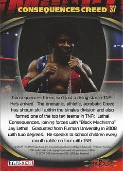 2009 TNA Impact (TriStar) Consequences Creed (No.37) | Pro Wrestling ...