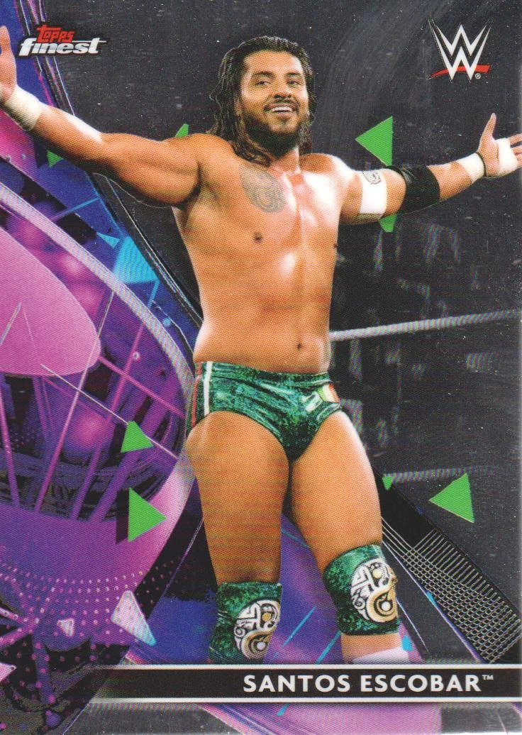 2021 WWE Finest (Topps) Santos Escobar (No.95) | Pro Wrestling | Fandom