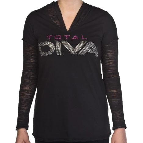 Total Diva Women's Burnout Sweatshirt | Pro Wrestling | Fandom