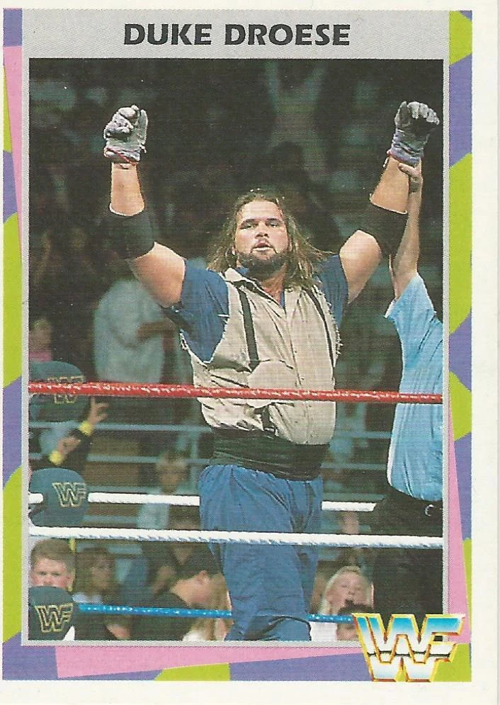 1995 WWF Wrestling Trading Cards (Merlin) Duke Droese (No.137) | Pro ...
