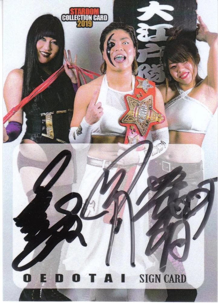 2019 Stardom Collection Card Oedo Tai (No.182) | Pro Wrestling | Fandom