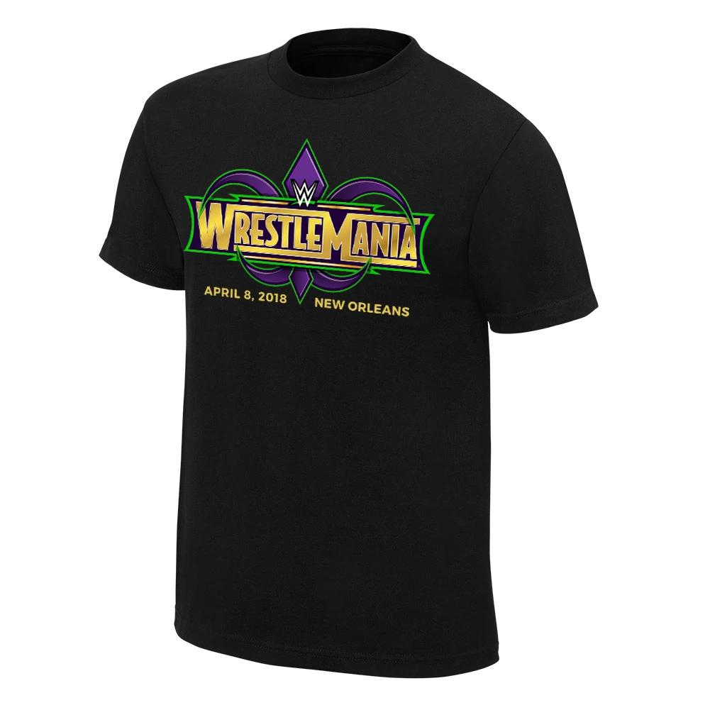 WrestleMania 34 Logo Youth T-Shirt | Pro Wrestling | Fandom