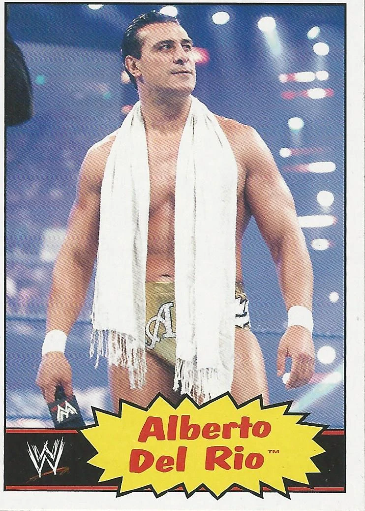 2012 WWE Heritage Trading Cards (Topps) Alberto Del Rio (No.3) | Pro ...