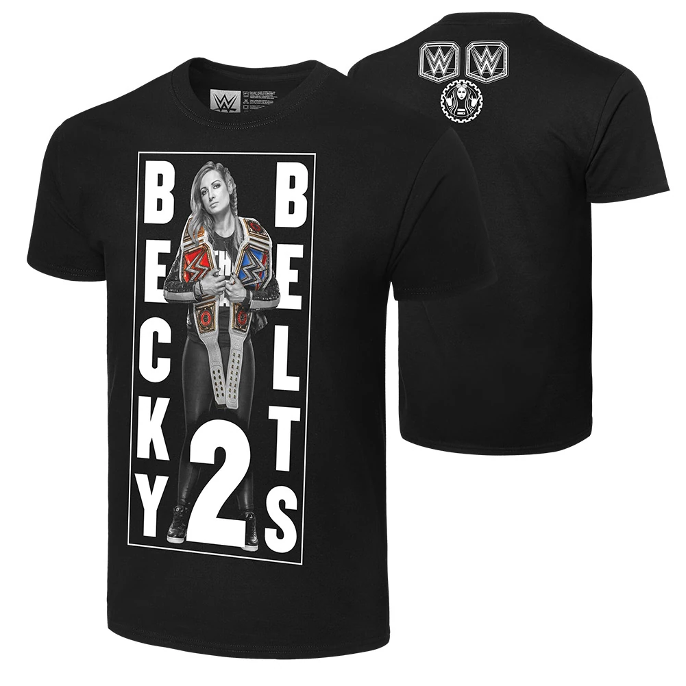 Becky Lynch "Becky 2 Belts" T-Shirt | Pro Wrestling | Fandom