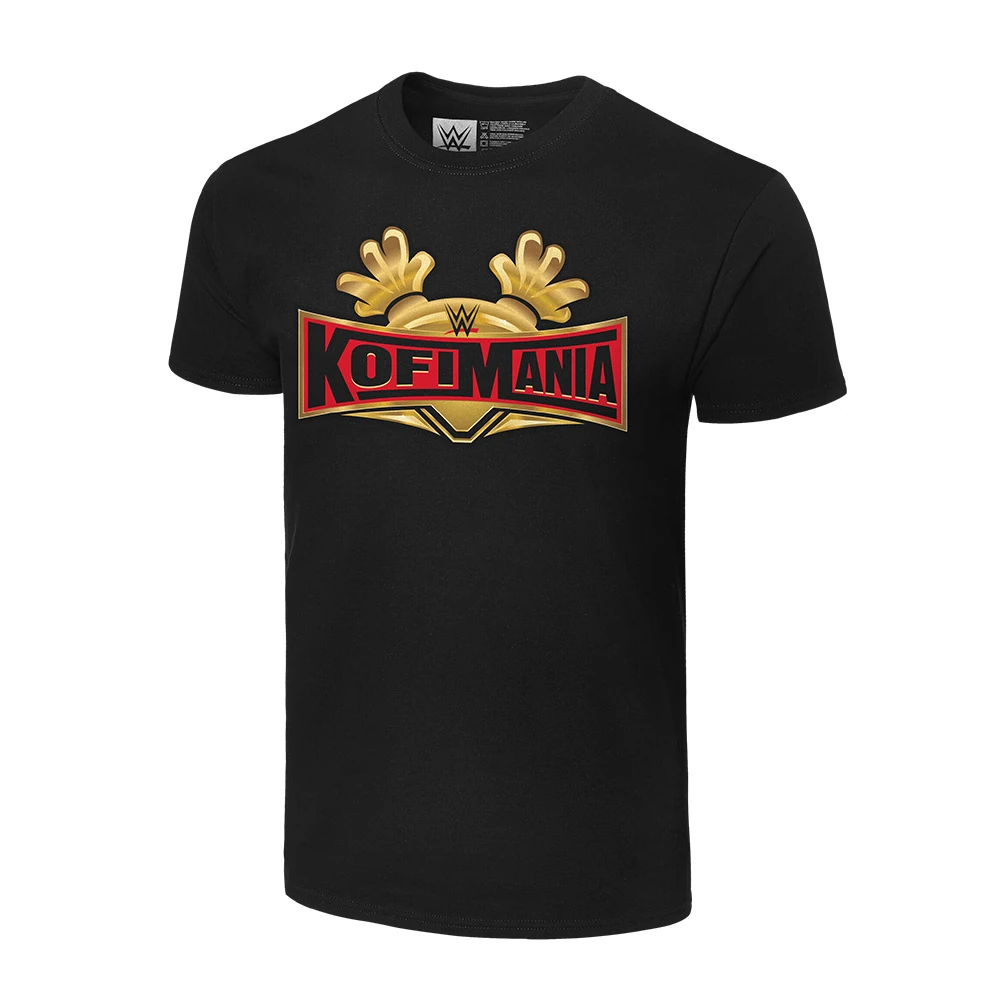 Kofi Kingston "Kofi-Mania" Authentic T-Shirt | Pro Wrestling | Fandom