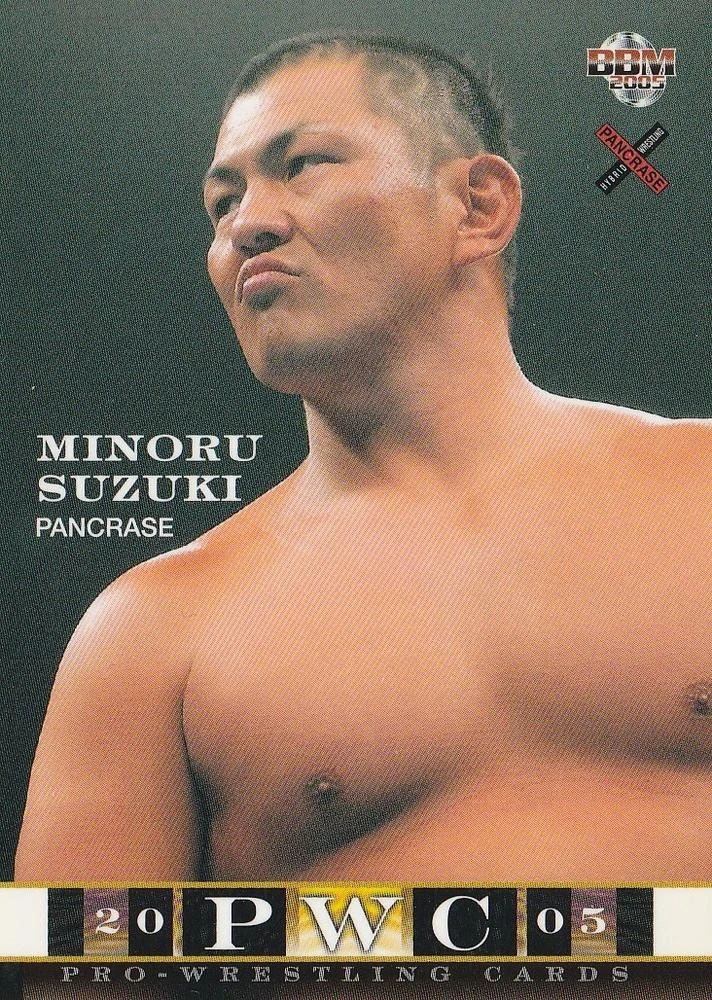 2005 BBM Pro Wrestling Minoru Suzuki (No.63) | Pro Wrestling | Fandom