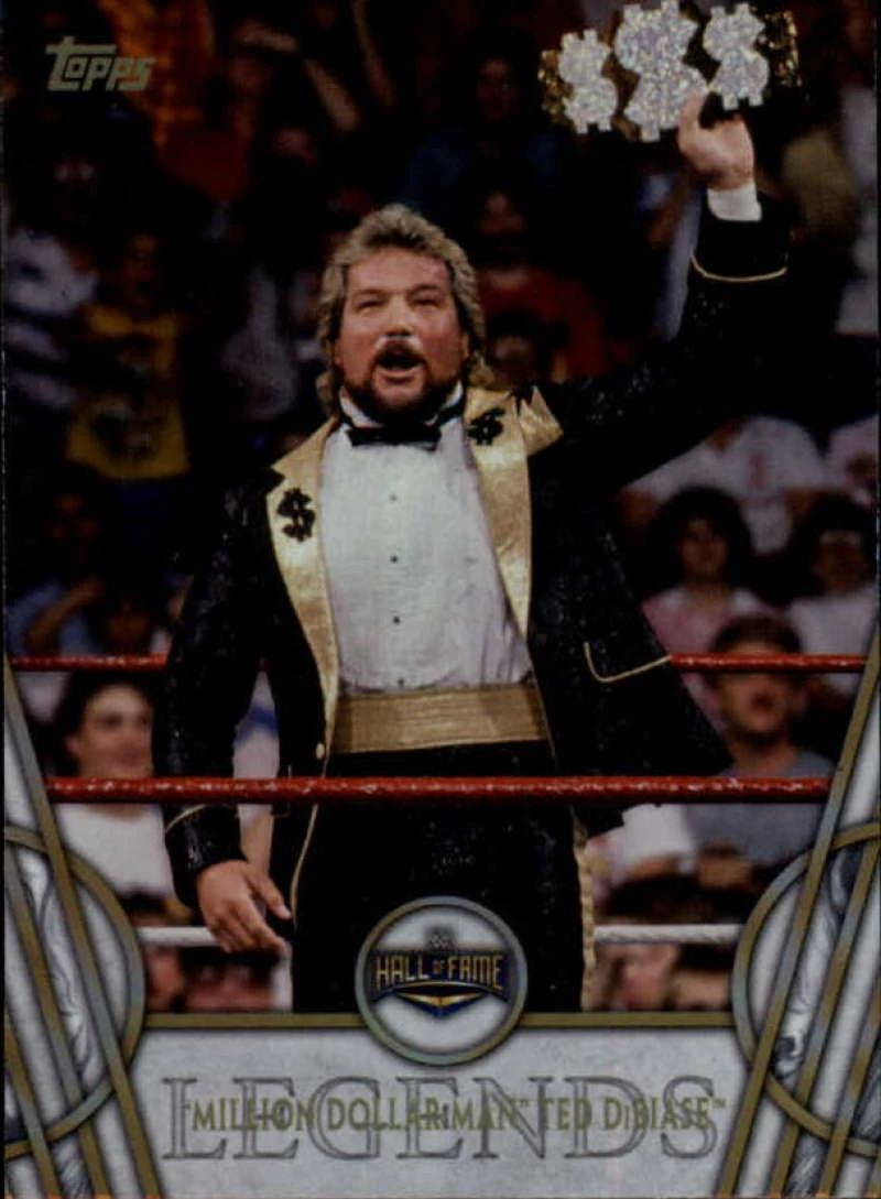 2018 Legends of WWE (Topps) Million Dollar Man Ted DiBiase (No.35 ...