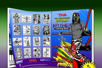 jeff hardy coloring book