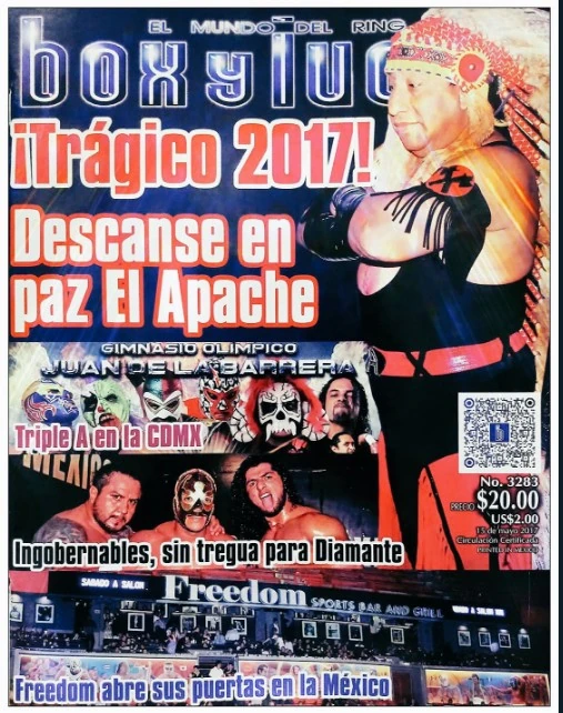 Gran Apache/Magazine covers | Pro Wrestling | Fandom