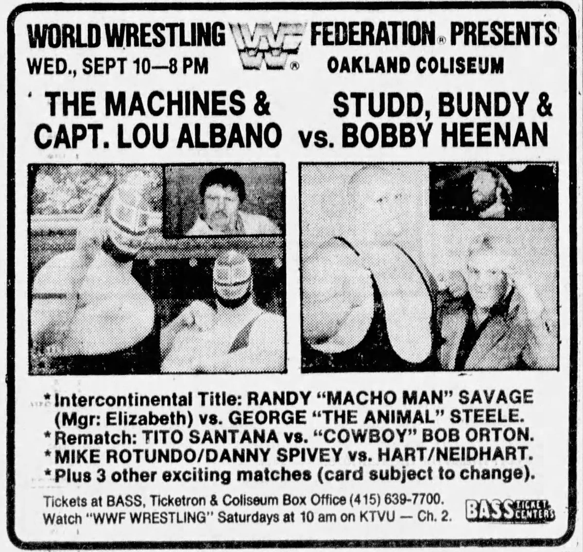 WWF House Show (Sep 10, 86' no.2) | Pro Wrestling | Fandom