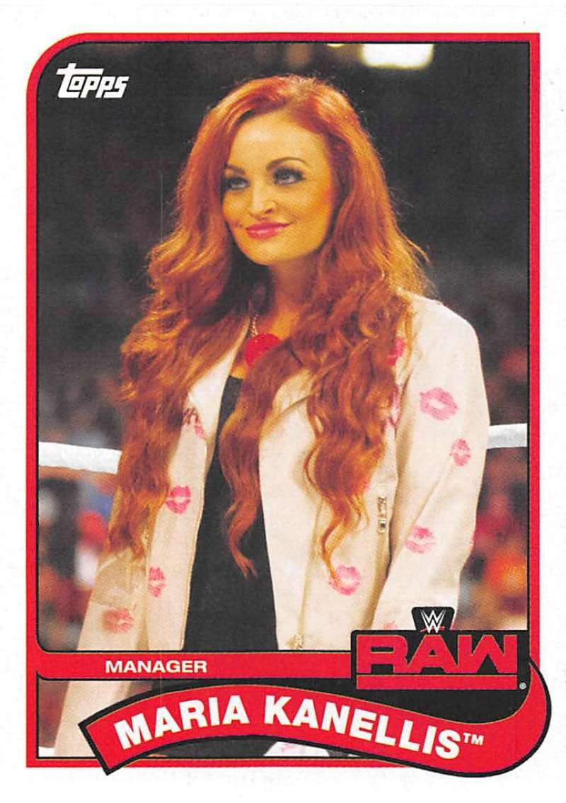 2018 WWE Heritage Wrestling Cards (Topps) Maria Kanellis (No.47) | Pro ...