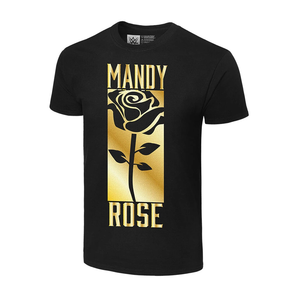Mandy Rose "Golden Rules" Authentic T-Shirt | Pro Wrestling | Fandom