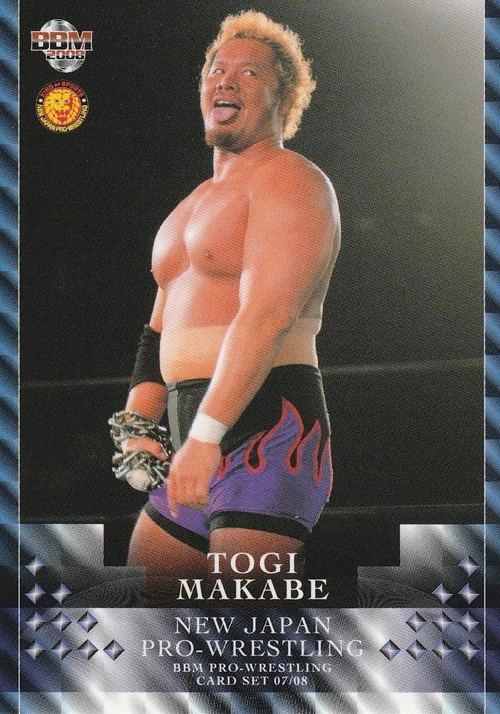 2007-08 BBM New Japan Pro Wrestling Togi Makabe (No.28) | Pro Wrestling | Fandom