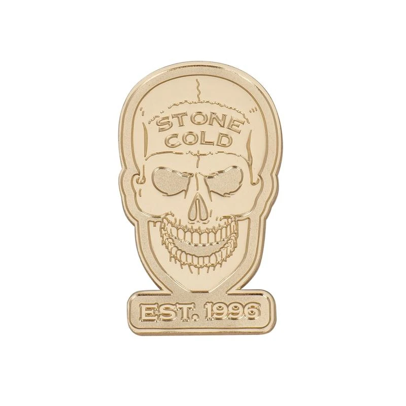 Stone Cold Steve Austin Gold Skull Limited Edition Pin | Pro Wrestling ...