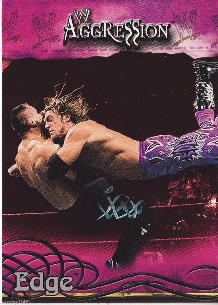 2003 WWE Aggression (Fleer) Edge (No.53) | Pro Wrestling | Fandom