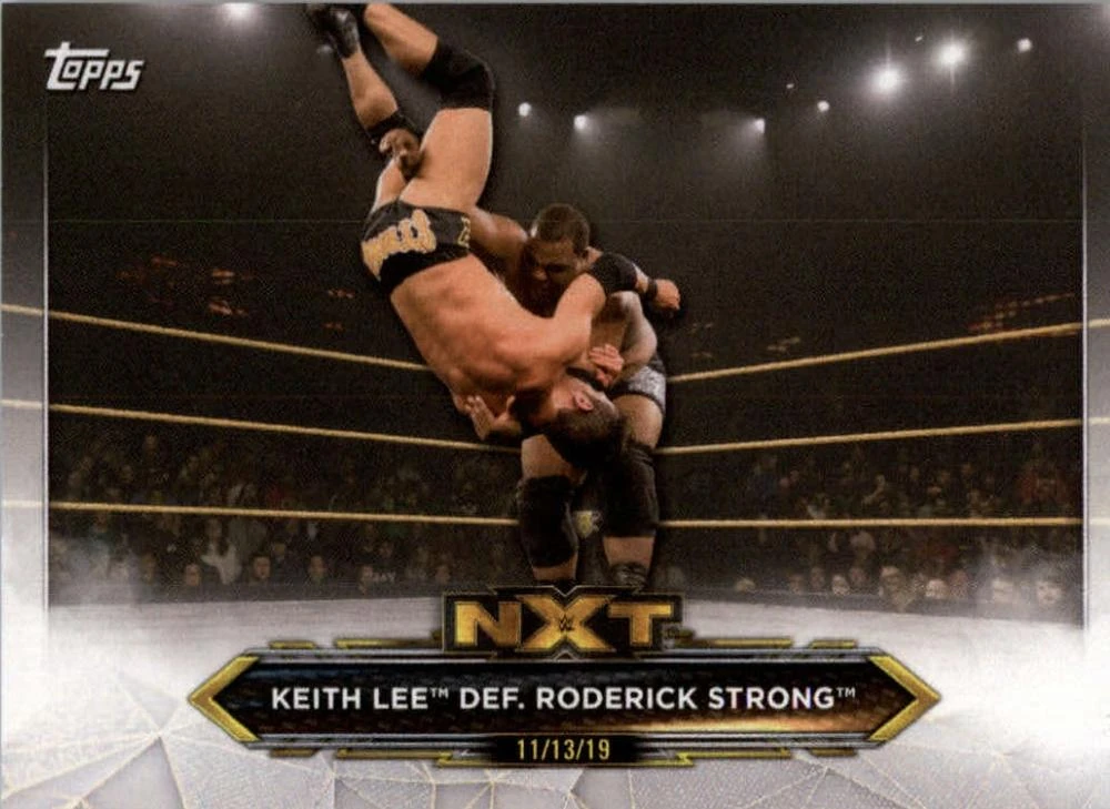 2020 WWE NXT (Topps) Keith Lee-Roderick Strong (No.55) | Pro Wrestling ...