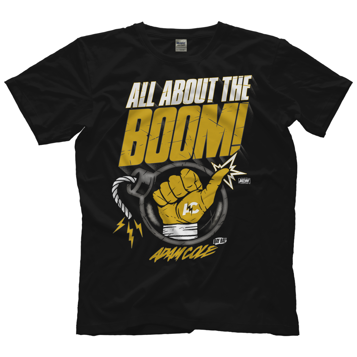 Adam Cole "BOOM!" T-Shirt | Pro Wrestling | Fandom