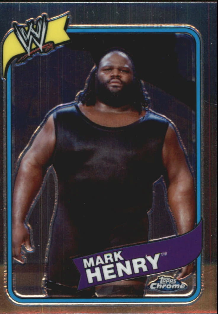 2008 WWE Heritage III Chrome Trading Cards (Topps) Mark Henry (No.20 ...