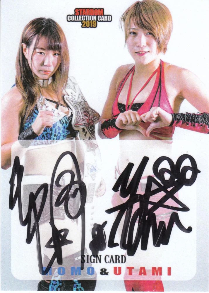 2019 Stardom Collection Card Momo & Utami (No.186) | Pro Wrestling | Fandom