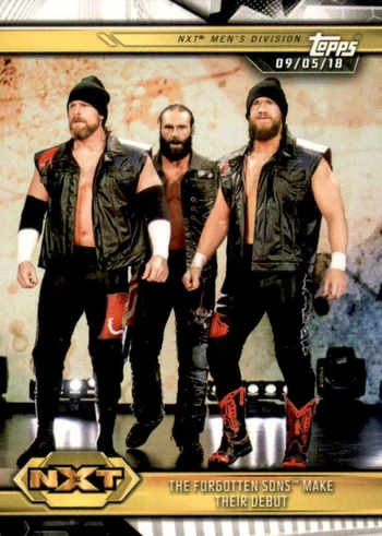 2019 WWE NXT (Topps) The Forgotten Sons (No.50) | Pro Wrestling | Fandom