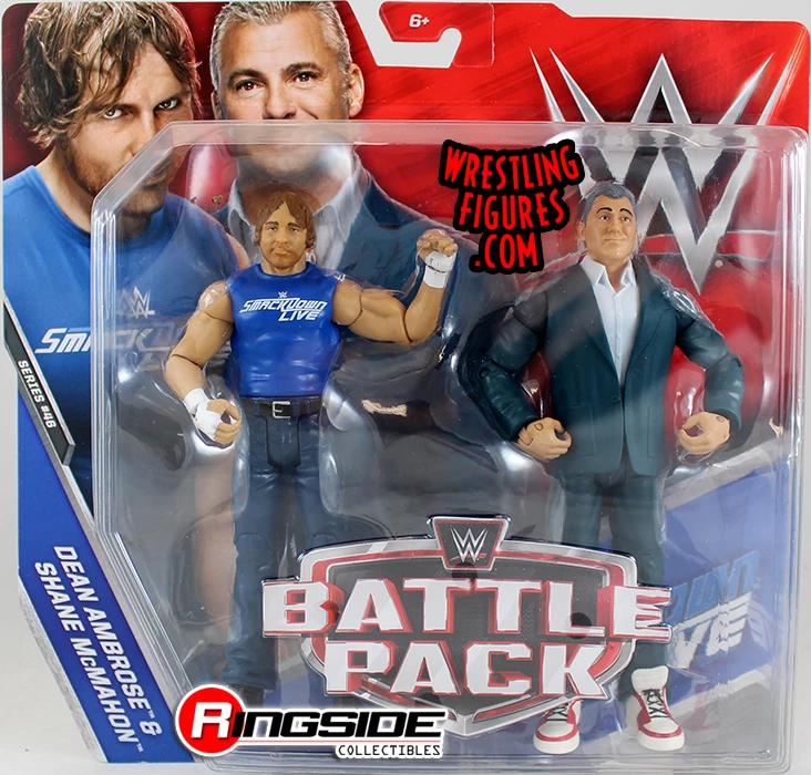 WWE Battle Packs 46 Shane McMahon & Dean Ambrose | Pro Wrestling | Fandom