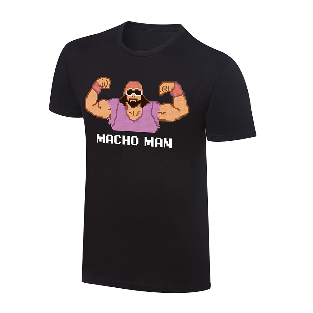 Macho Man Randy Savage "8-Bit" T-Shirt | Pro Wrestling | Fandom
