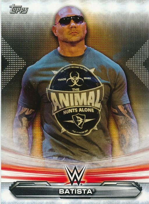 2019 WWE Raw Wrestling Cards (Topps) Batista (No.6) | Pro Wrestling ...