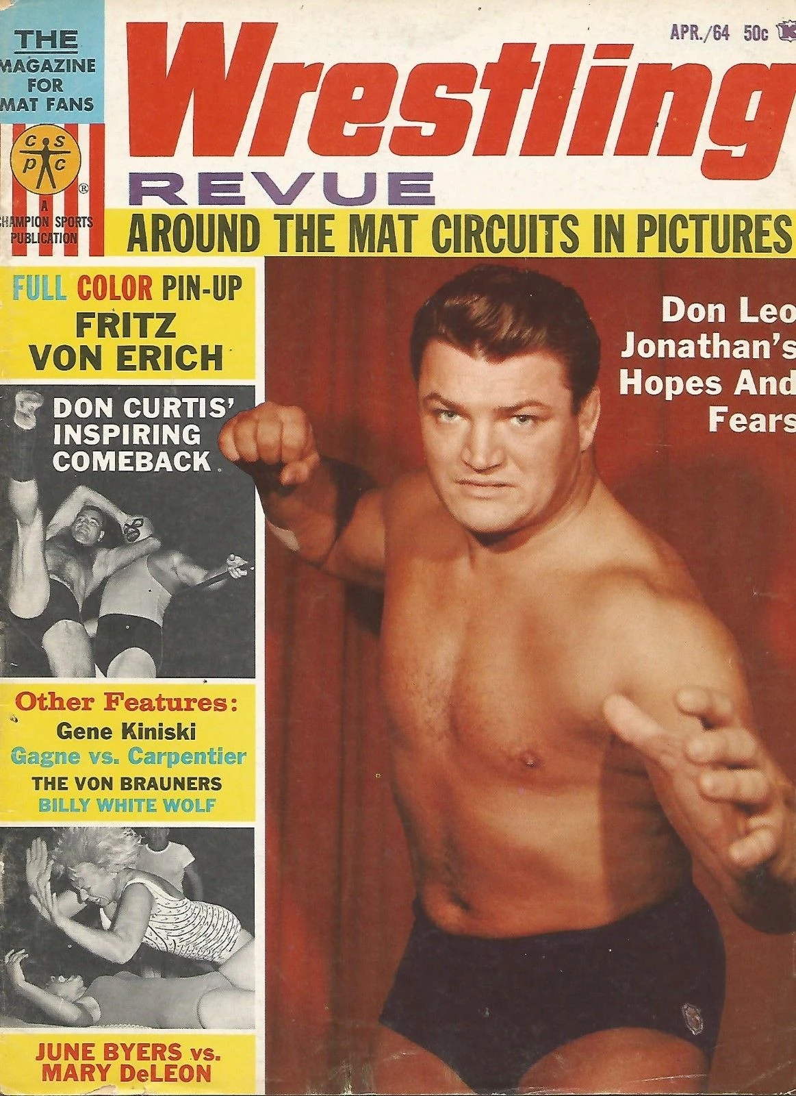 Don Curtis/Magazine covers | Pro Wrestling | Fandom