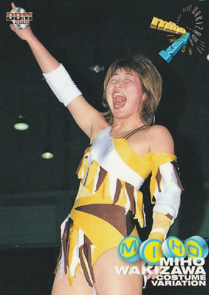 2001 BBM Miho Wakizawa and Kayo Noumi Miho Wakizawa (No.38) | Pro Wrestling | Fandom