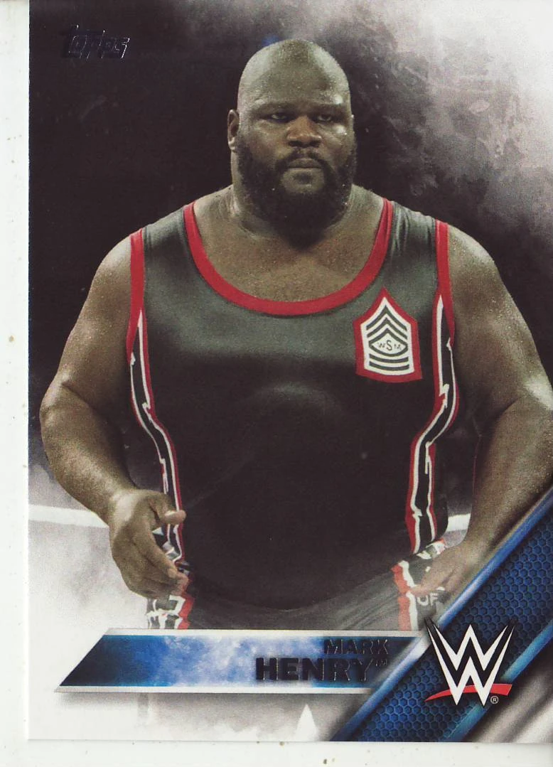 2016 WWE (Topps) Mark Henry (No.29) | Pro Wrestling | Fandom