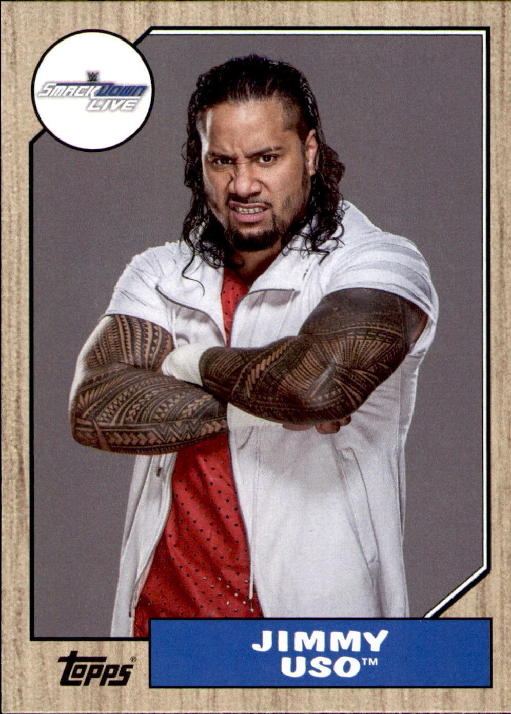 2017 WWE Heritage Wrestling Cards (Topps) Jimmy Uso (No.52) | Pro ...
