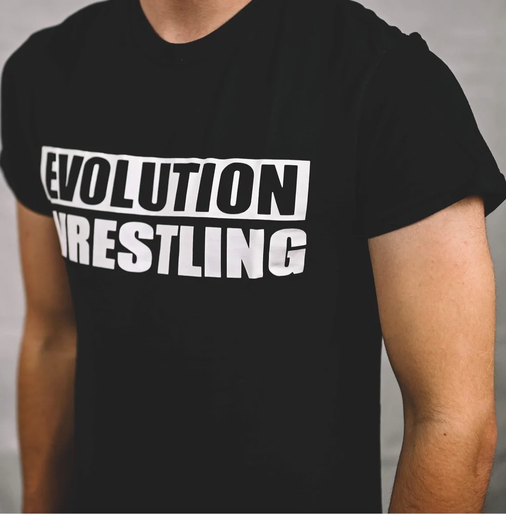Evolution Wrestling - Black Top Shirt | Pro Wrestling | Fandom