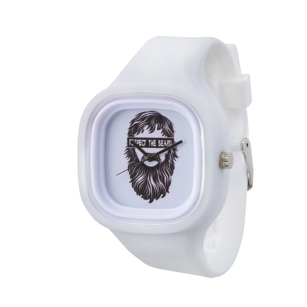 Daniel Bryan "Respect The Beard" Flex Watch - White | Pro Wrestling ...