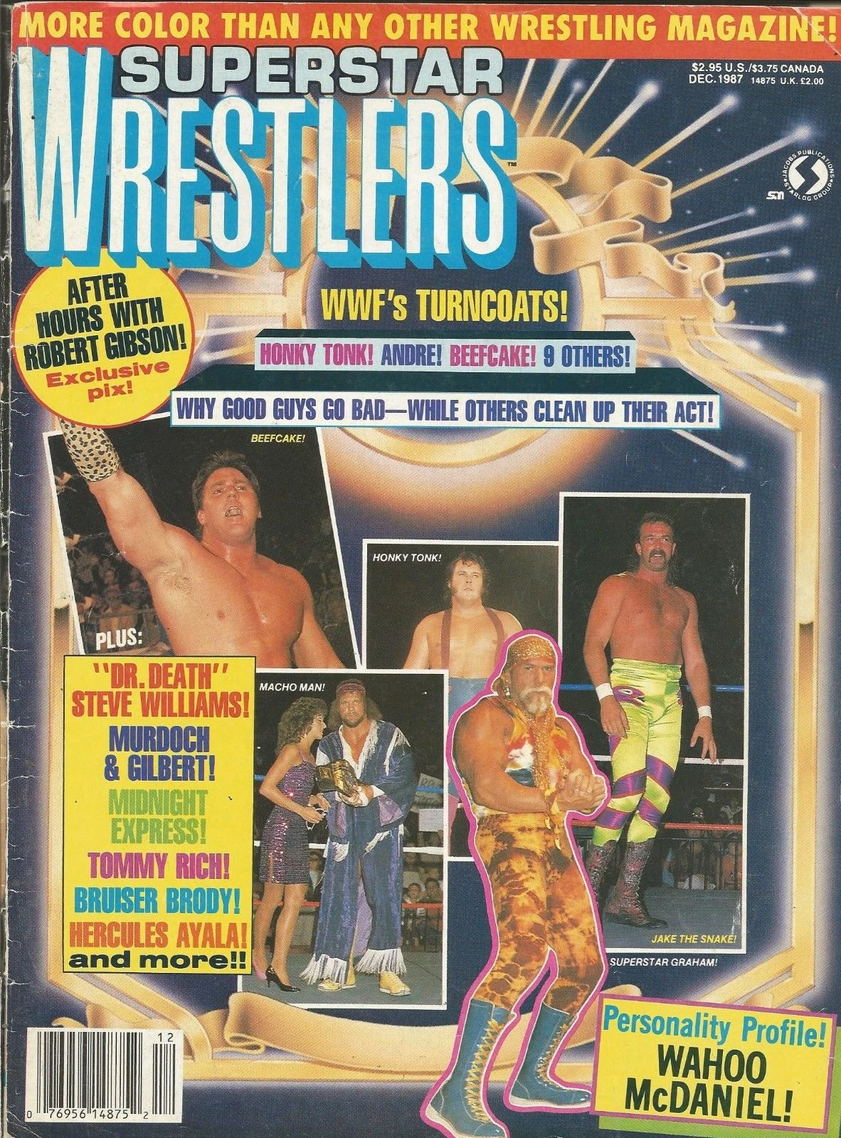 Superstar Wrestlers - December 1987 | Pro Wrestling | Fandom