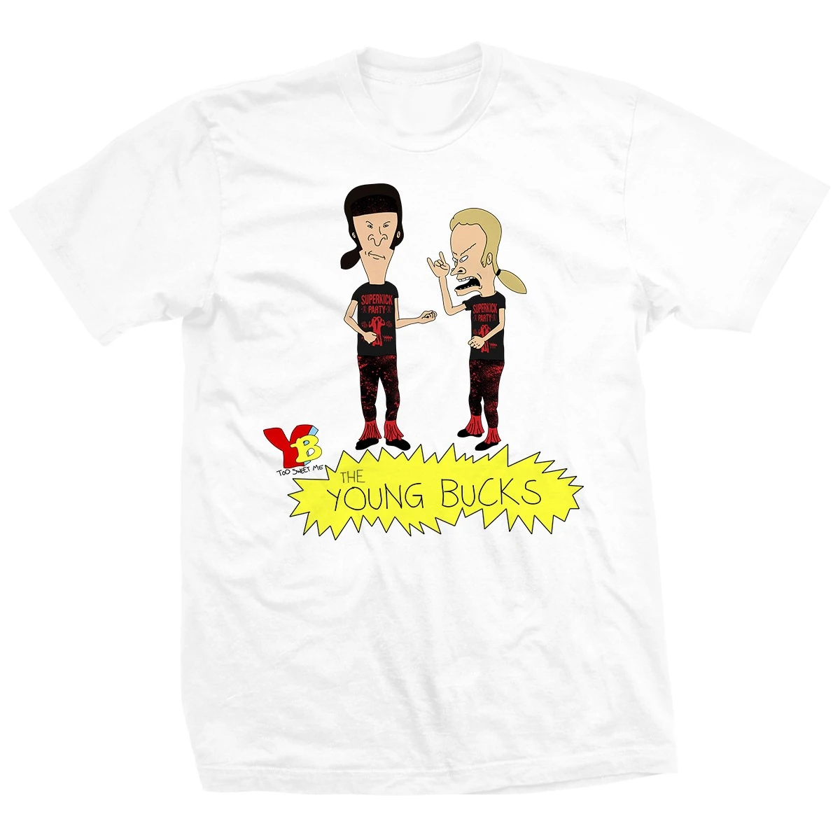 Young Bucks Beavis and Buckhead Shirt | Pro Wrestling | Fandom