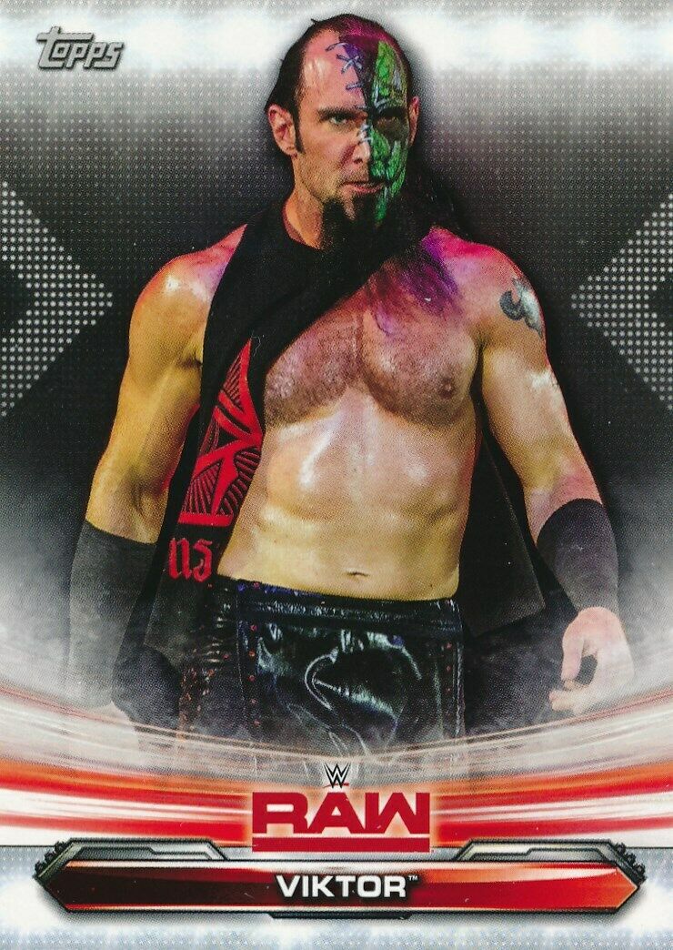 2019 WWE Raw Wrestling Cards (Topps) Viktor (No.73) | Pro Wrestling ...