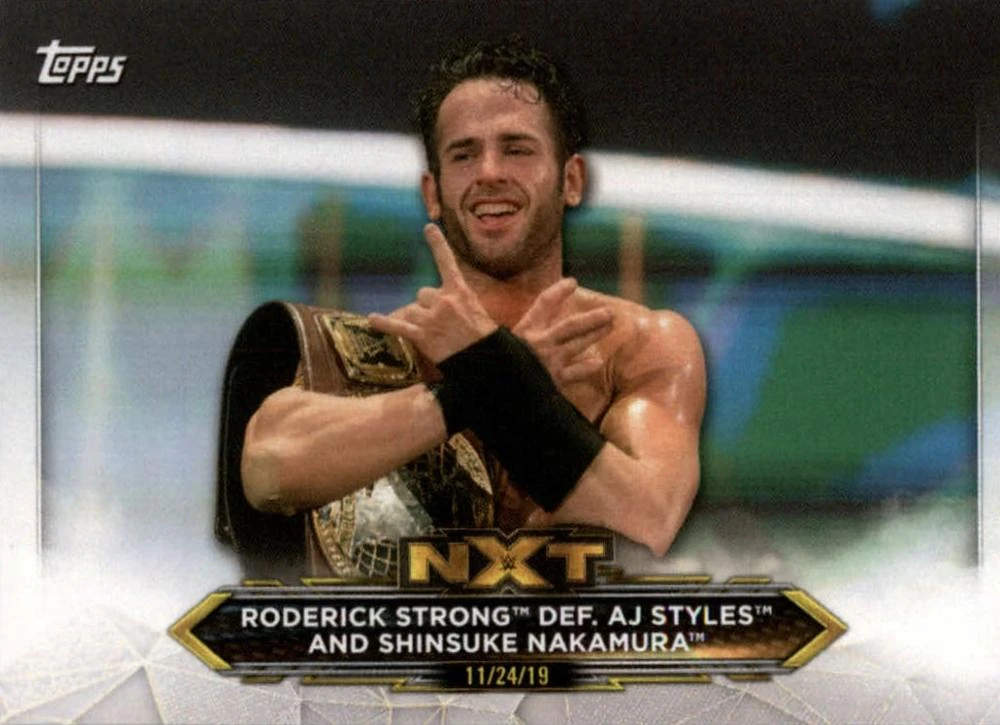 2020 WWE NXT (Topps) Roderick Strong (No.63) | Pro Wrestling | Fandom